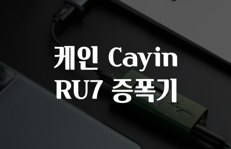 알리익스프레스 6월 세일 케인 Cayin RU7 증폭기 : 네이버 블로그