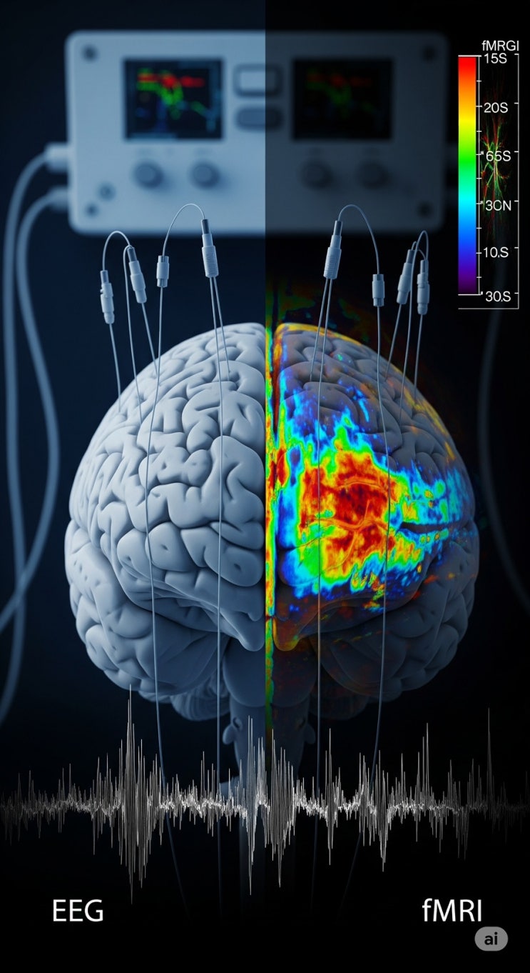 뇌 속 탐험 가이드: EEG vs fMRI, 내게 맞는 뇌 기능 검사는?[링크브레인/브레인스토리] : 네이버 블로그