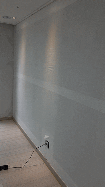 초롱꽃마을 7단지 파밀리에 실크도배 / 디아망 PR002-12 회벽 크림화이트 : 네이버 블로그