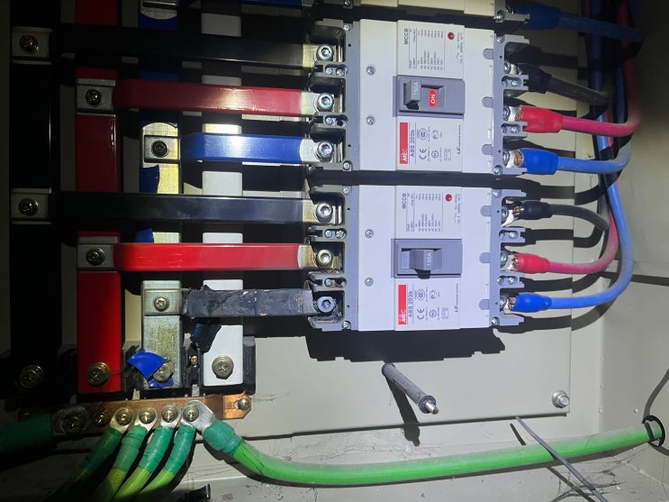 ABS 203b --> ABS 203c 차단기 교체 : 네이버 블로그