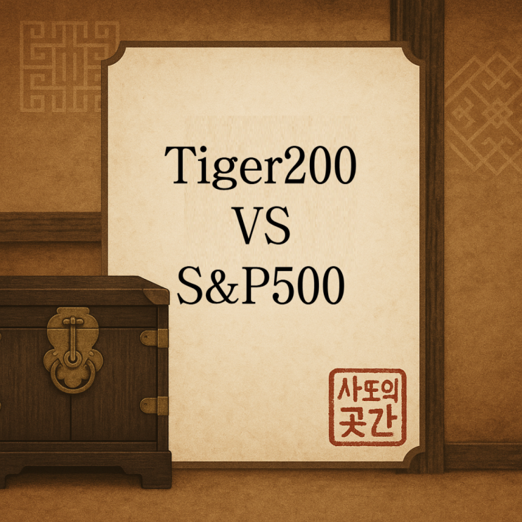 TIGER 200과 S&P500 ETF 비교 분석 : 네이버 블로그