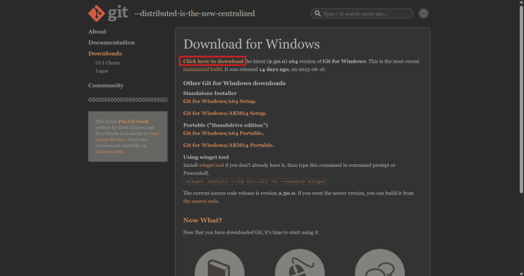 Git + Window 11 설치 가이드 (2025.06) : 네이버 블로그