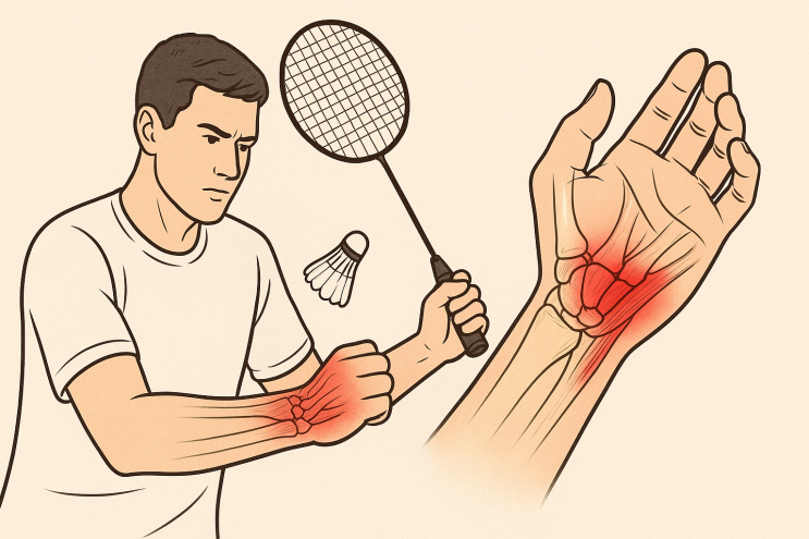 배드민턴 손목 통증, 건염일까 TFCC 손상일까? 주요 증상과 확인법 : 네이버 블로그