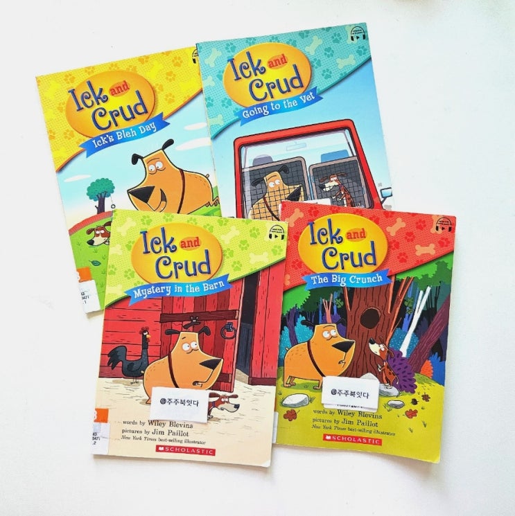 얼리챕터북 ar2점대 원서 Ick and Crud 시리즈 아등바등 두 강아지의 깜찍한 이야기들 : 네이버 블로그