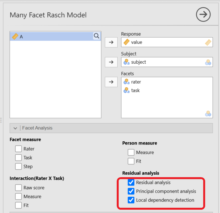 Many Facet Rasch Model: 잔차 분석 : 네이버 블로그