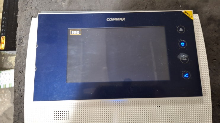 코맥스 비디오폰 CAV-70CG 전원 고장 수리. : 네이버 블로그