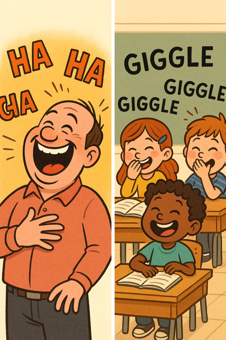 "Laugh, Chuckle부터 Snicker까지! 다양한 영어 웃음 표현 배우기" : 네이버 블로그