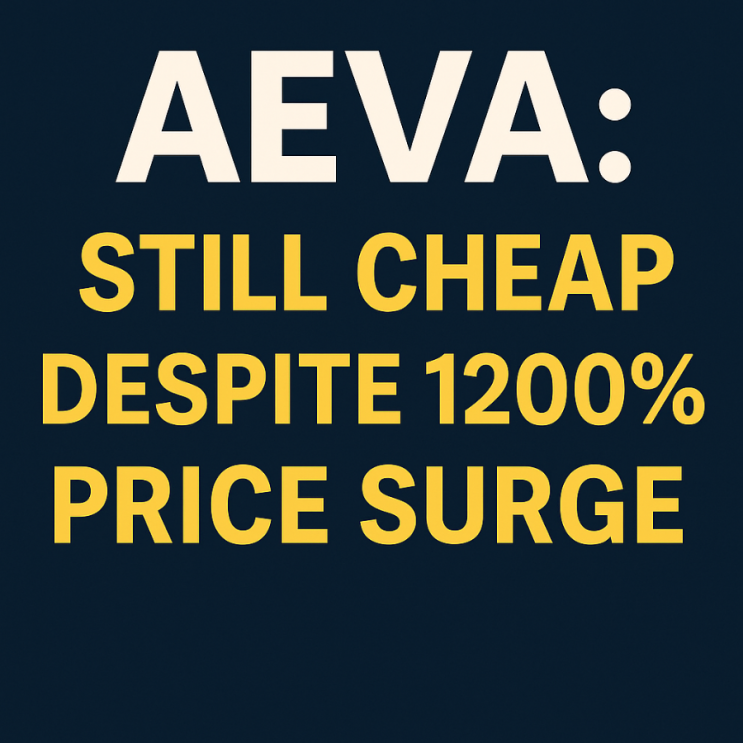 Aeva Technologies (AEVA): 1200% 급등에도 여전히 저평가? : 네이버 블로그