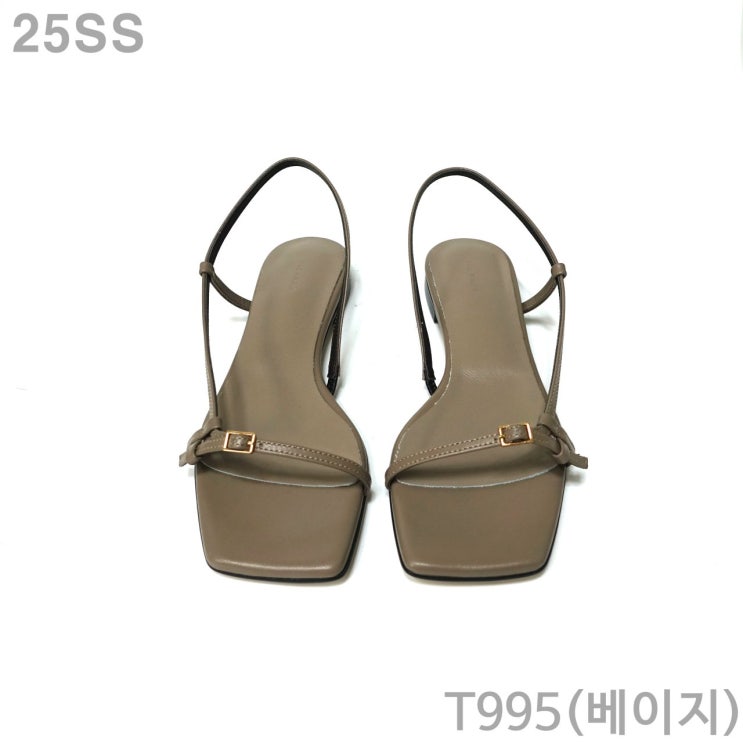 마린수제화 T995 베이지 슬링백 플랫 샌들 : 네이버 블로그