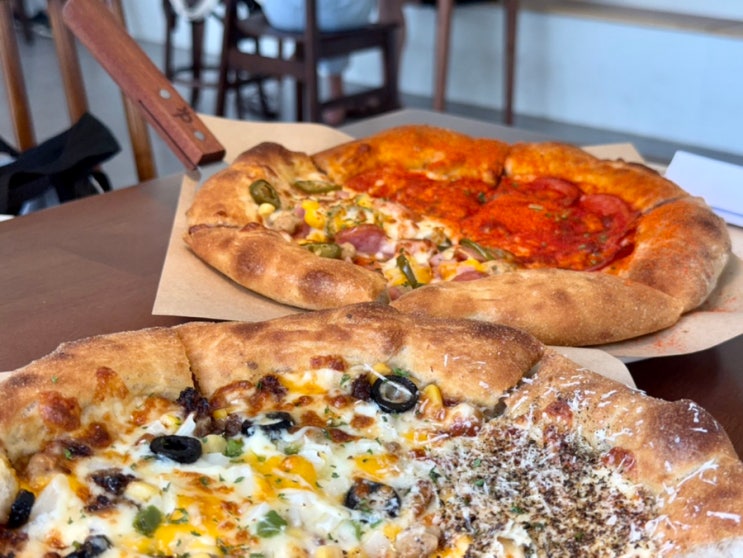 [천안] 성성동 맛집 재오픈한 오미영피자 내돈내산 주말 웨이팅 찐후기 : 네이버 블로그