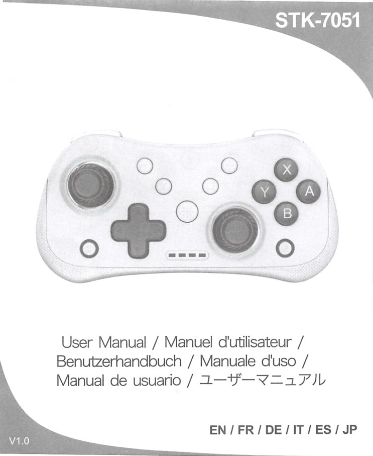 [매뉴얼] 게임패드 컨트롤러 STK-7051 wireless controller : 네이버 블로그
