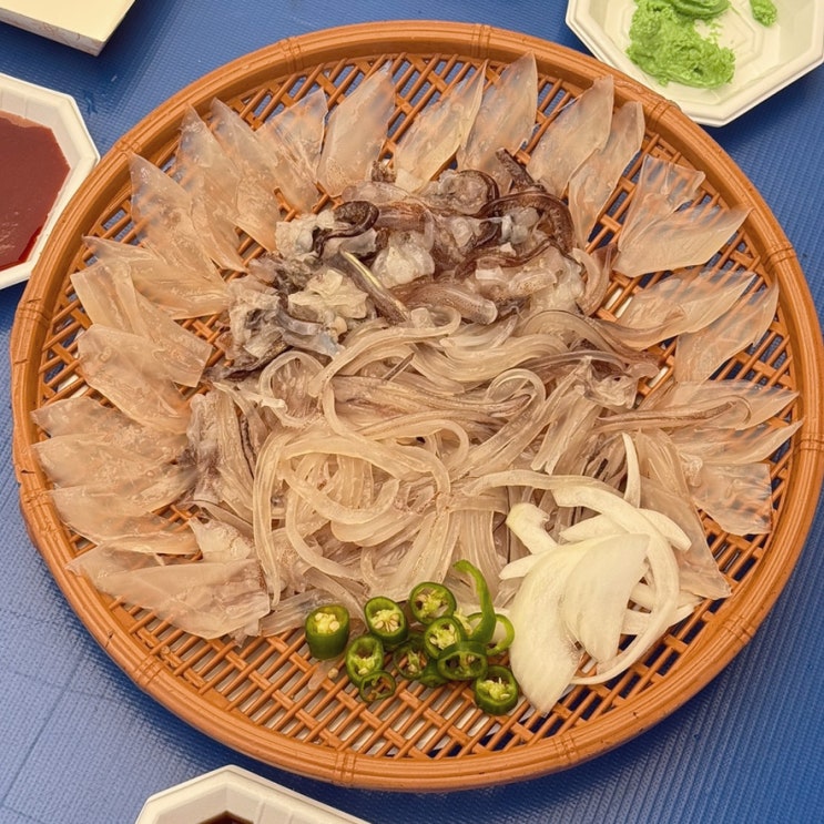속초 동명항 오징어난전_주말 강원도 여행·가격 주차·오징어포 물회 : 네이버 블로그