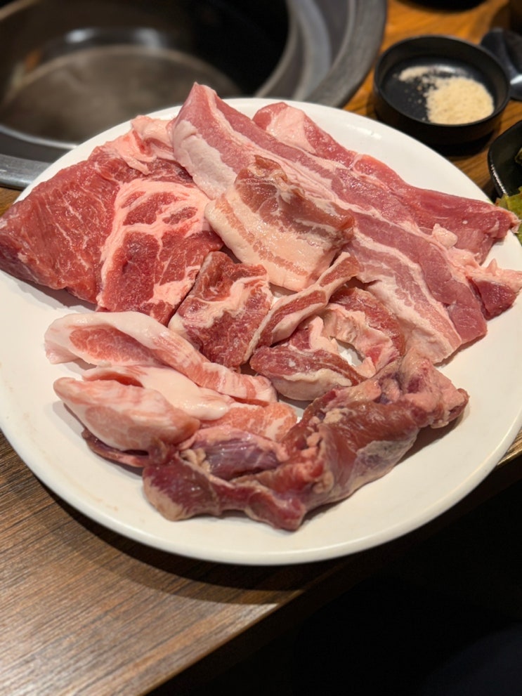 남춘천역 돼지갈비 맛집 정원본가 내돈내산 후기 : 네이버 블로그