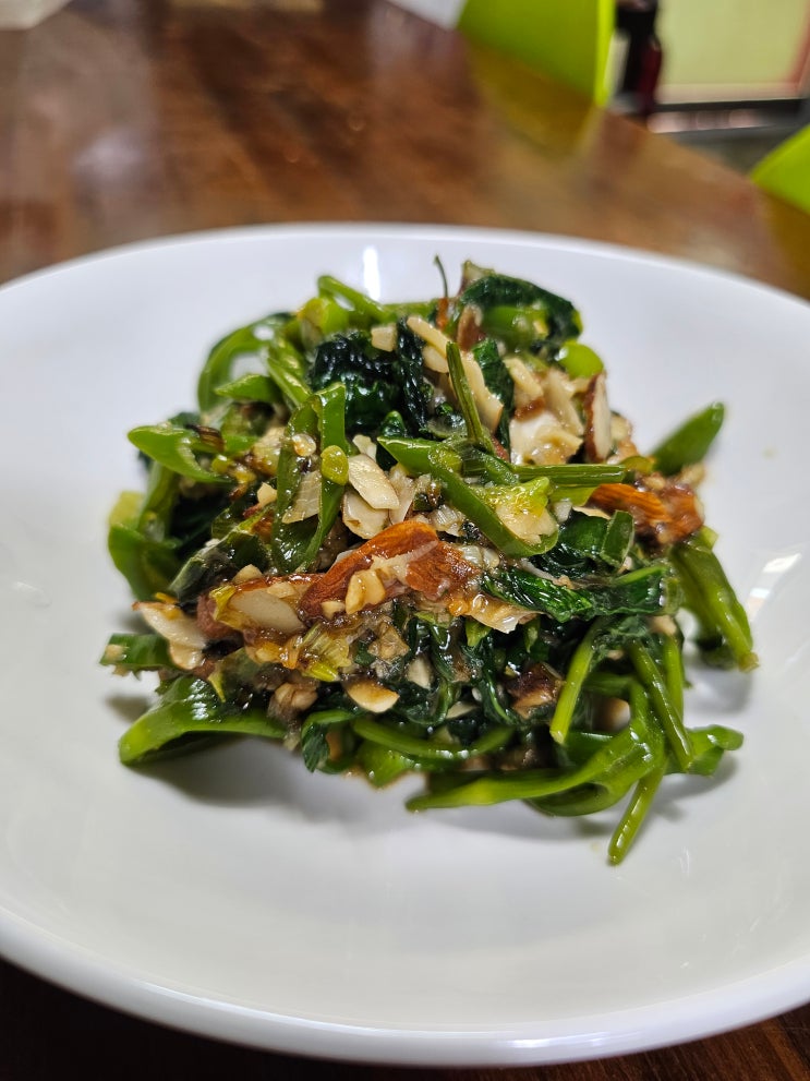 공심채 볶음 / 동남아 요리에 빠지면 섭섭한 공심채 볶음 : 네이버 블로그