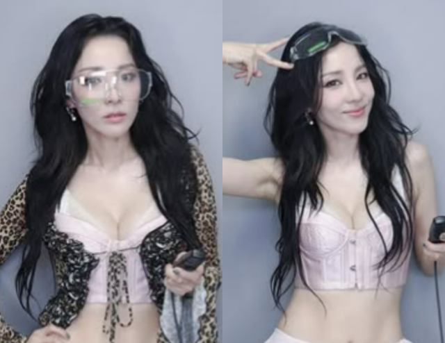 산다라박, 워터밤 서울 현장...39kg 군살 없는 몸매 : 네이버 블로그