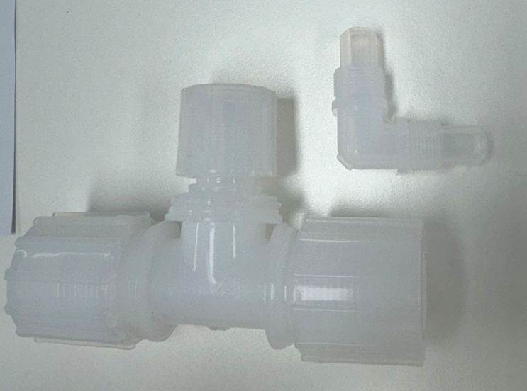 PFA Union Tee Connector / PFA 3-Way Connector / 테프론 유니온 티자 커넥터 / 확관형 ...