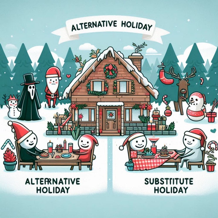 대체공휴일 영어로Alternative Holiday, Substitute Holiday 차이와 예문 : 네이버 블로그