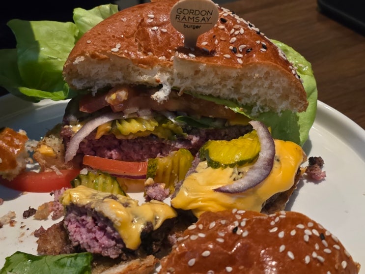 [미국 . 라스베가스 여행] 햄버거 맛집 "고든램지버거 Gordon Ramsay Burger Flamingo" 위치, 가격 ...