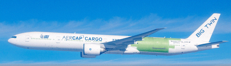 B777-300ERSF: IAI’s Big Twin - 777 Passenger to Freight (P2F ...