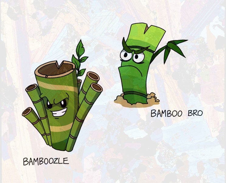 [2080] Bamboozle (뱀부즐) and Bamboo Bro (Plants VS. Zombies Series) : 네이버 블로그
