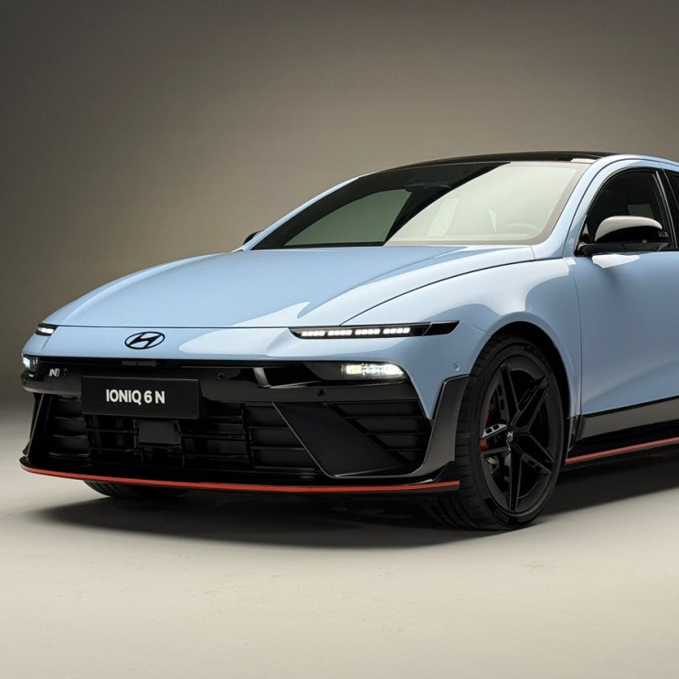 현대 아이오닉 6 N 가격 디자인 유출 - 제로백 3초? 2026 아이오닉6n 출시일 : 네이버 블로그