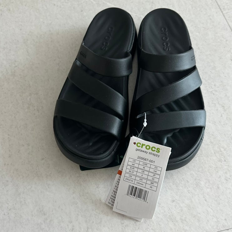 크록스 겟어웨이 스트래피 샌들 209587-001 : 네이버 블로그