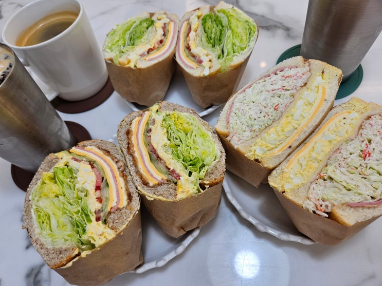 춘천 샌드위치 카페, [로즈드마이] 신선한 재료로 만든 빵빵한 빈틈없는 샌드위치! 내돈내산 리뷰, 샌드위치맛집, 춘천여행 ...