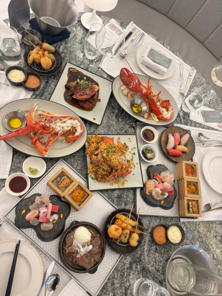 크랩52 CRAB52 주말 저녁 다녀온 솔직후기 (feat. 랍스터, 게 무제한) : 네이버 블로그