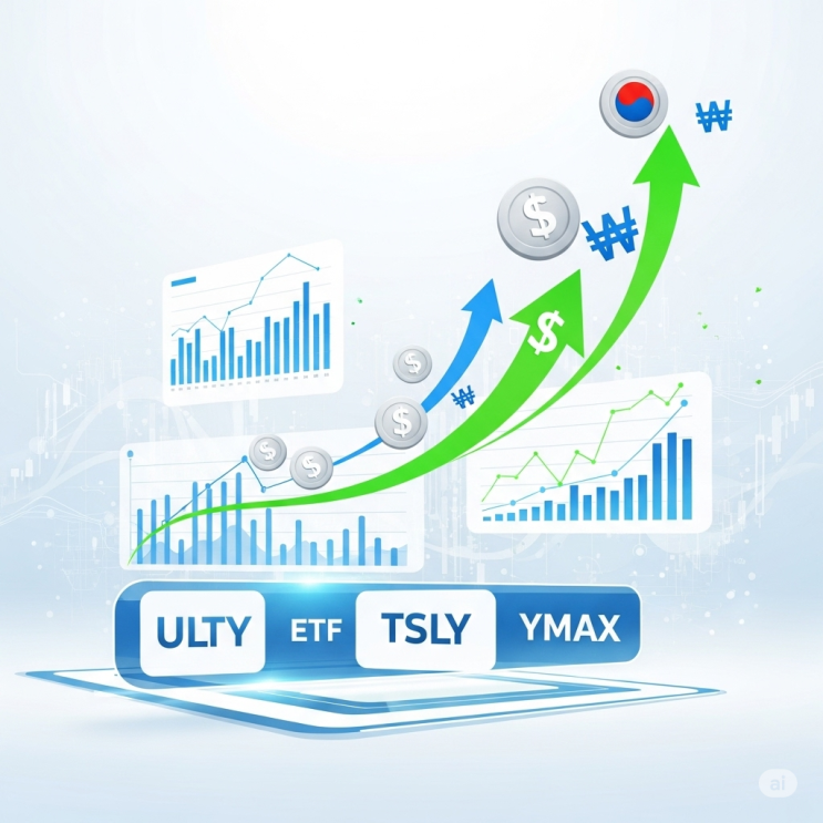 초고배당 YieldMax ETF A그룹 ULTY, TSLY, LFGY, CRSH, YMAX 등 분배금 공개…수익률과 지급일은? : 네이버 블로그