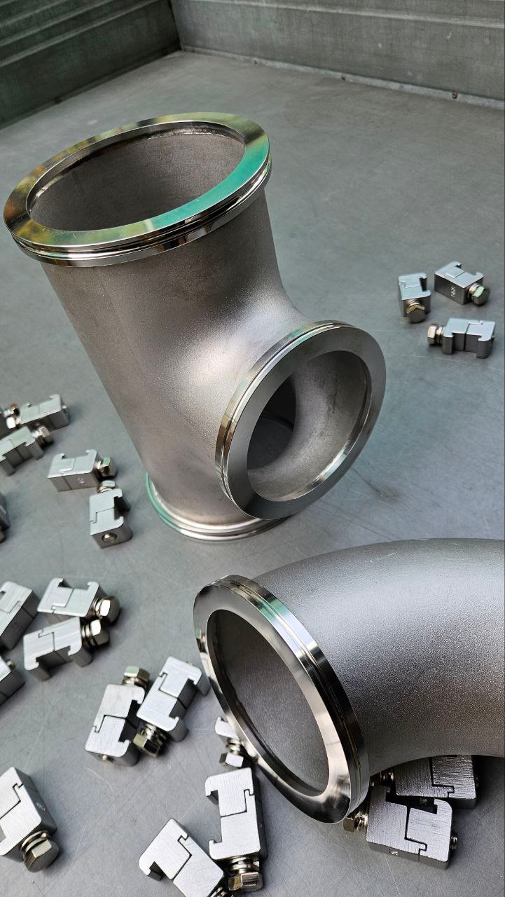 반도체진공용엘보제작/반도체진공크로스티/진공레듀샤제작/진공배관설비/진공파이프제작/W25A/NW40A/NW50A/NW63A/NW80A/NW100A/NW125A/NW150A ...