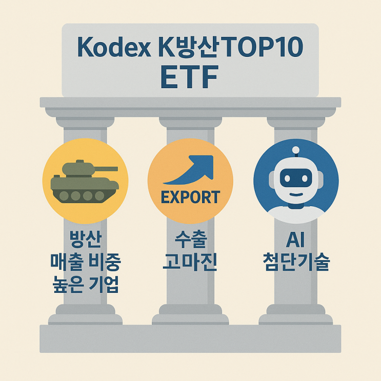 K방산의 미래에 투자하는 방법 – Kodex K방산TOP10 ETF 분석 : 네이버 블로그