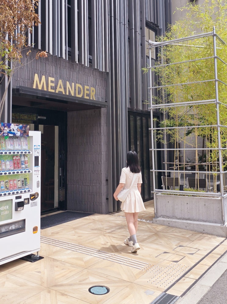 오사카 난바역 커플 가성비 숙소 추천 미앤더 호텔(Meander Osaka) : 네이버 블로그