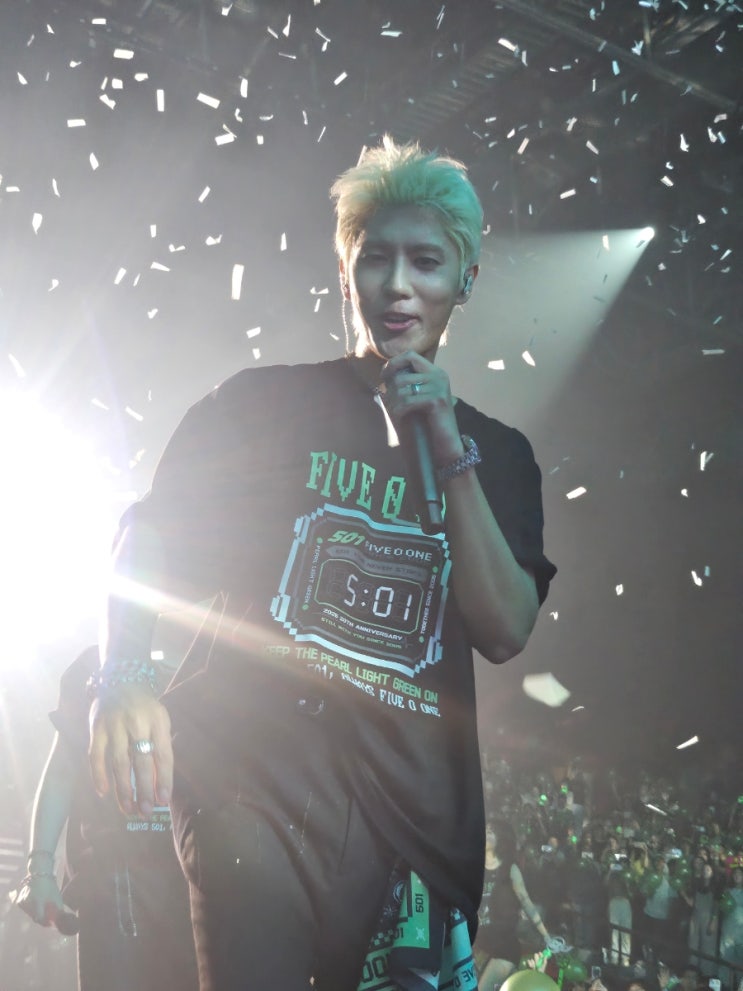 파이브오원 ss501 20주년 콘서트 7월 12일 후기(나구역 3열) : 네이버 블로그