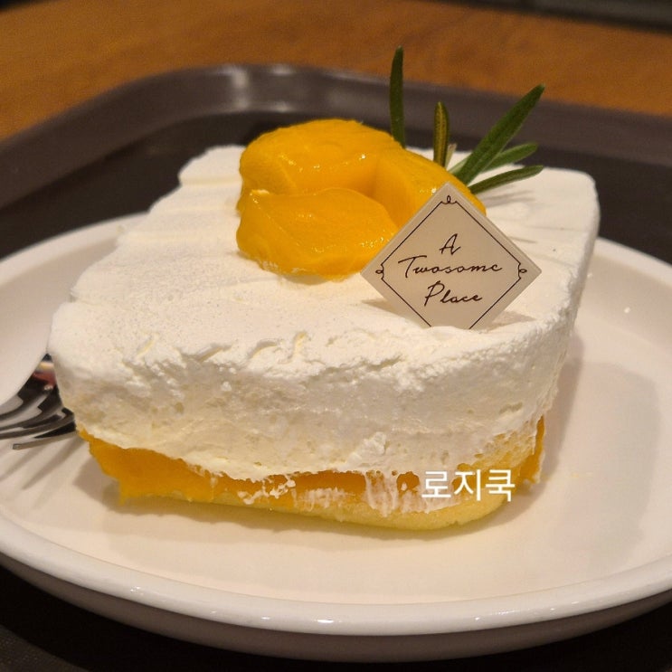 투썸플레이스 케이크 가격 종류 투썸 메뉴 떠먹는 망고생 케익 : 네이버 블로그