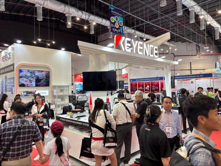 [KEYENCE VIETNAM] VIMF 빈즈엉 2025 – 산업계를 사로잡은 첨단 자동화 솔루션 : 네이버 블로그
