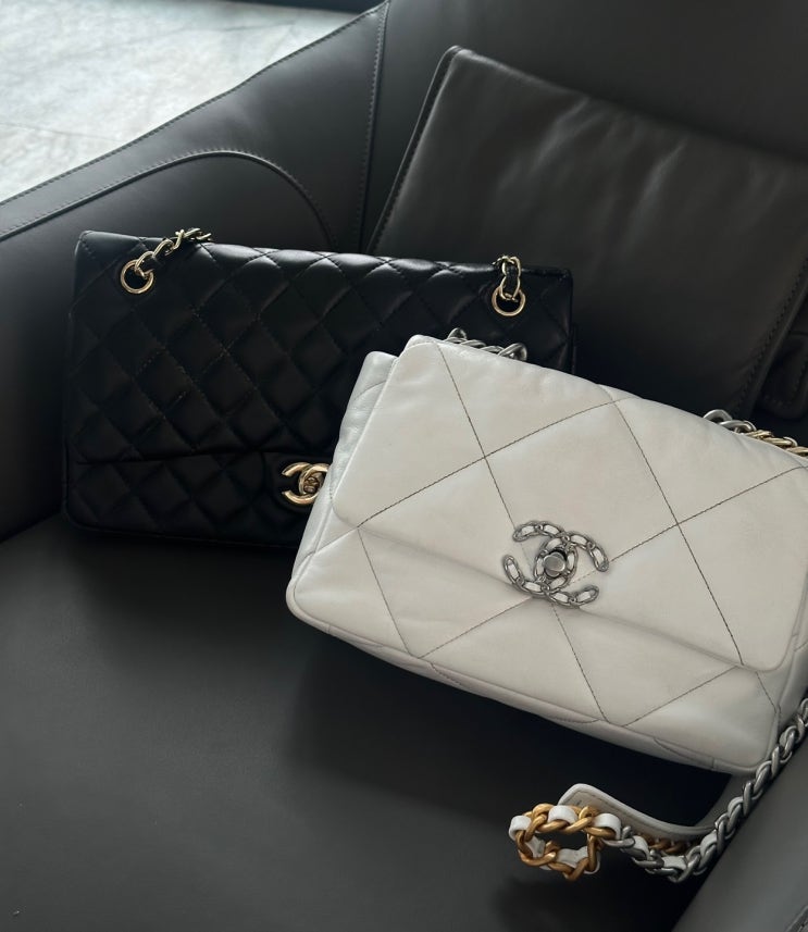 샤넬 클래식 스몰 미듐 은장 시이즈 비교 가격정보 : 네이버 블로그
