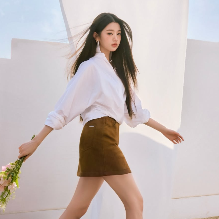 미우미우 아니야? 반응 미쳤다는 장원영 뉴발란스 운동화 204L : 네이버 블로그