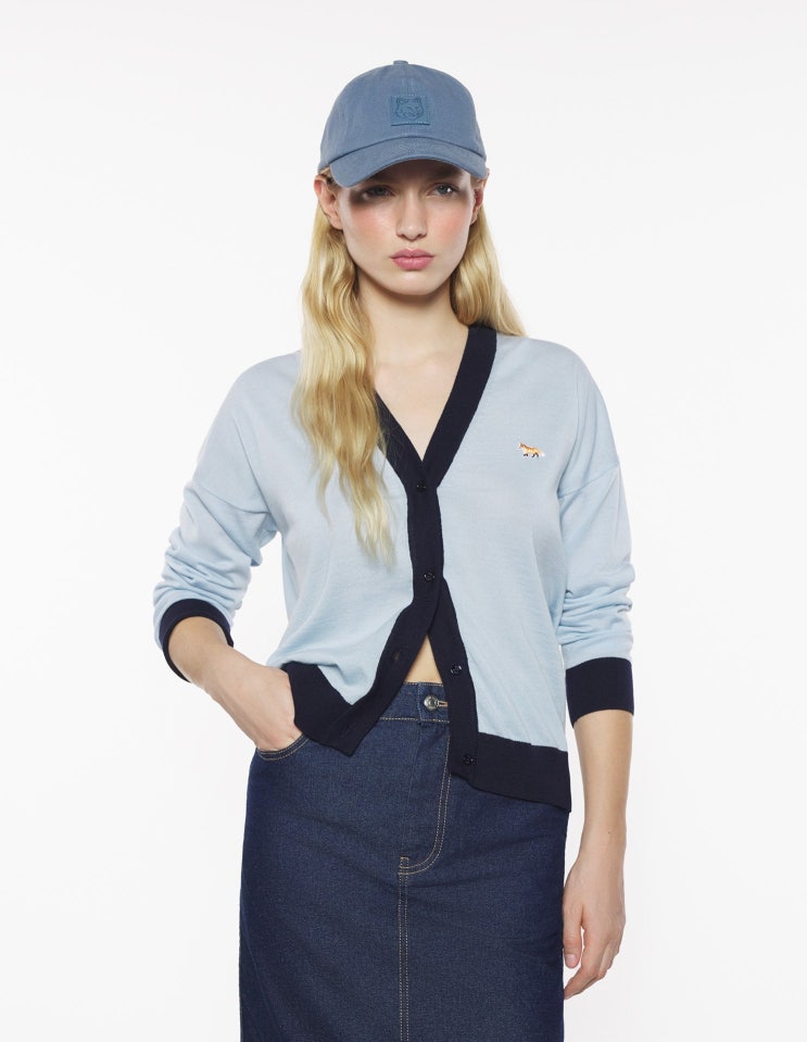 얼굴이 환해지는, 메종키츠네 25SS 가디건 ~60% OFF + 관세안 : 네이버 블로그