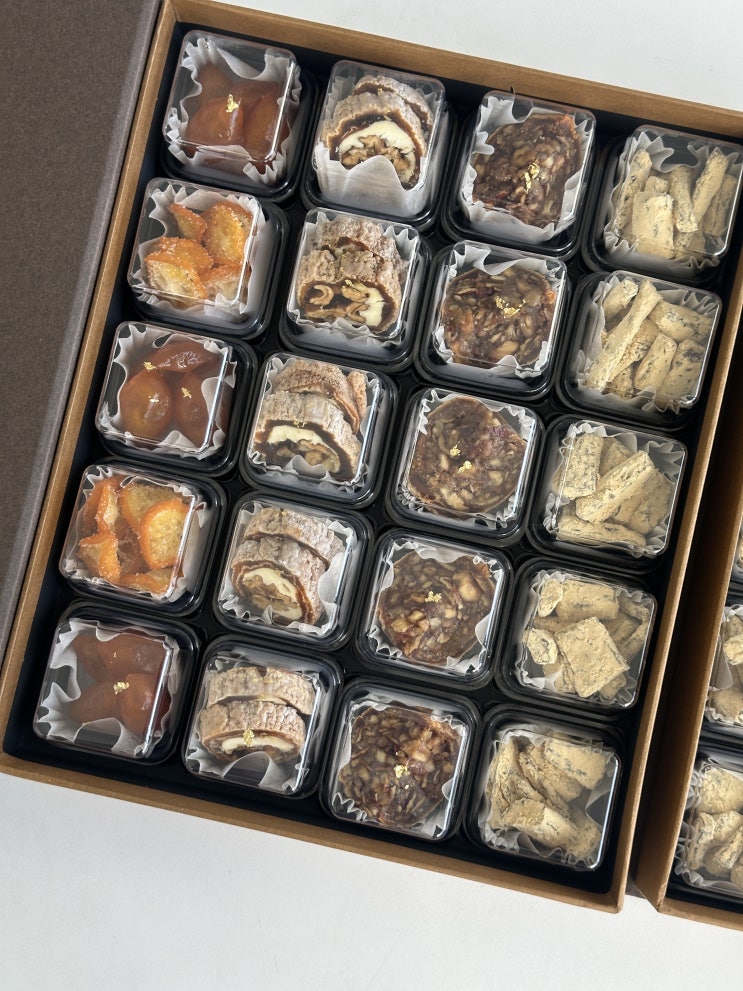 고급수제 전통디저트 선물세트 금귤정과 도라지정과 곶감단지 달리아앨리떡케이크노원 : 네이버 블로그