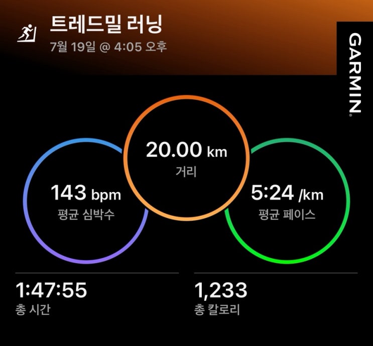 D-99_트래드밀 LSD 20km : 네이버 블로그