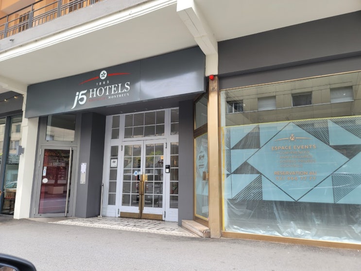 스위스 몽트뢰 J5호텔 재방문하다2025년05월09일/Revisiting the J5 Hotel in Montreux ...