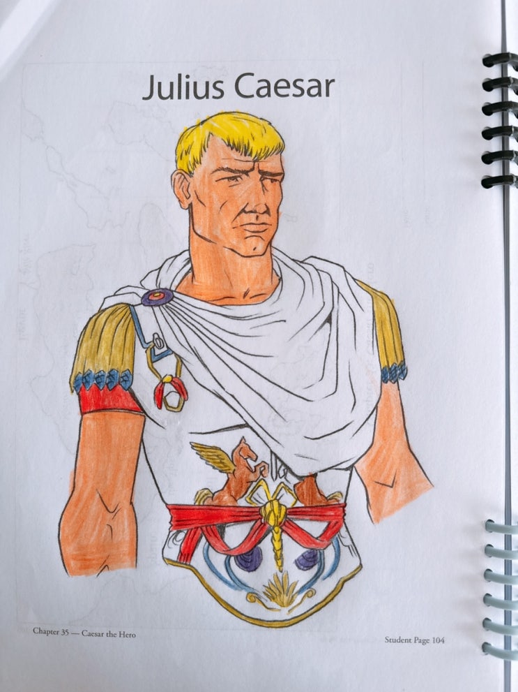 The Story of the World (Vo1) Chapter 35. Caesar the Hero : 네이버 블로그