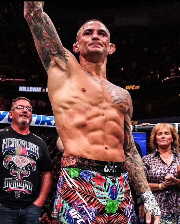 더스틴 포이리에 UFC 라스트 댄스에서 맥스 할로웨이에게 판정패 : 네이버 블로그