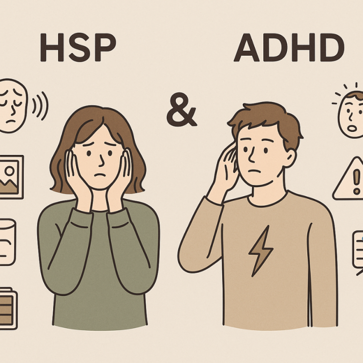 HSP와 ADHD, 비슷해 보이지만 다른 두 세계 : 네이버 블로그
