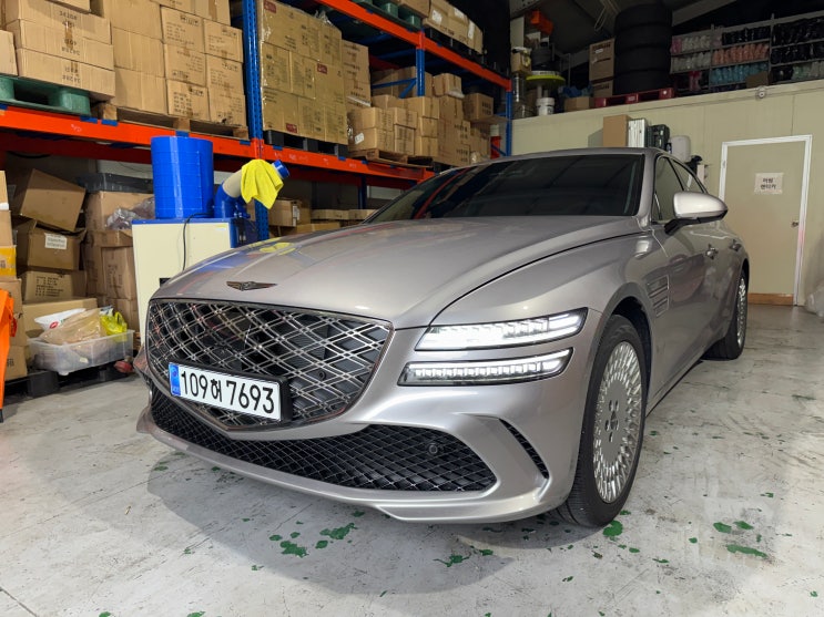 신형 G80 3.5T RG3 F/L 출고소식 : 네이버 블로그