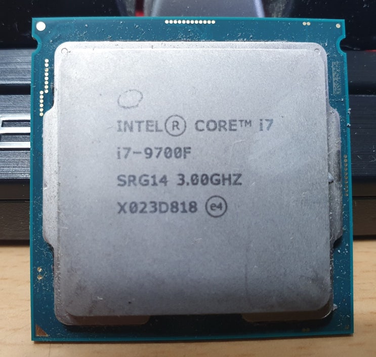 중고 컴퓨터매입중에 나온 CPU I7-9700F 알아볼게요 : 네이버 블로그
