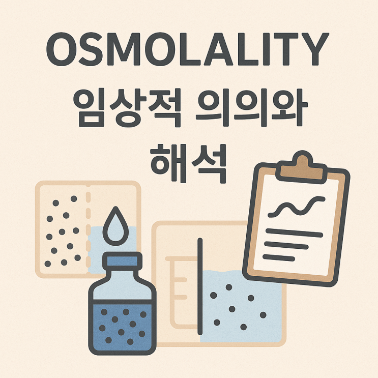 Osmolality(serum+urine) 임상적 의의와 해석 + TSA case : 네이버 블로그