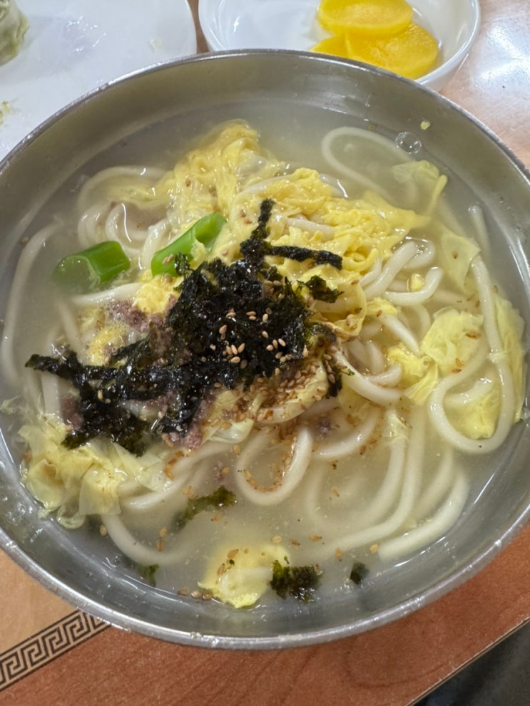 [익산] 현지인 칼국수 맛집, 태백칼국수 : 네이버 블로그
