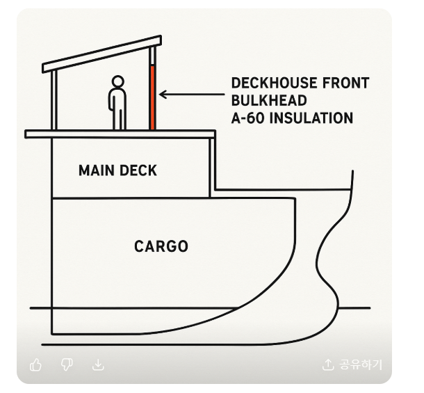 Deckhouse Front Bulkhead A-60 insulation"에 대한 요구사항 : 네이버 블로그