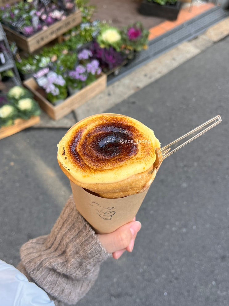 오사카 디저트카페 | crepe Endo | 크림브륄레크레페 현지인맛집 : 네이버 블로그